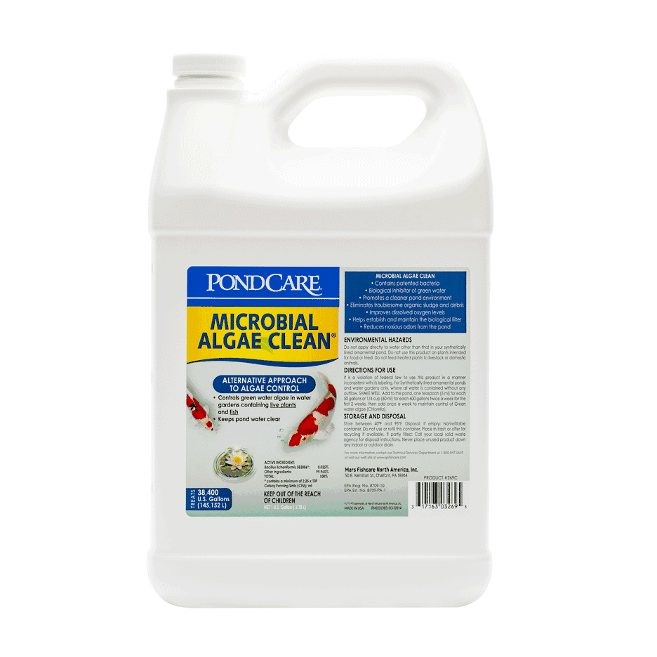 Microbial Algae Clean - Algae Control - (128oz) 1 Gallon - 269C