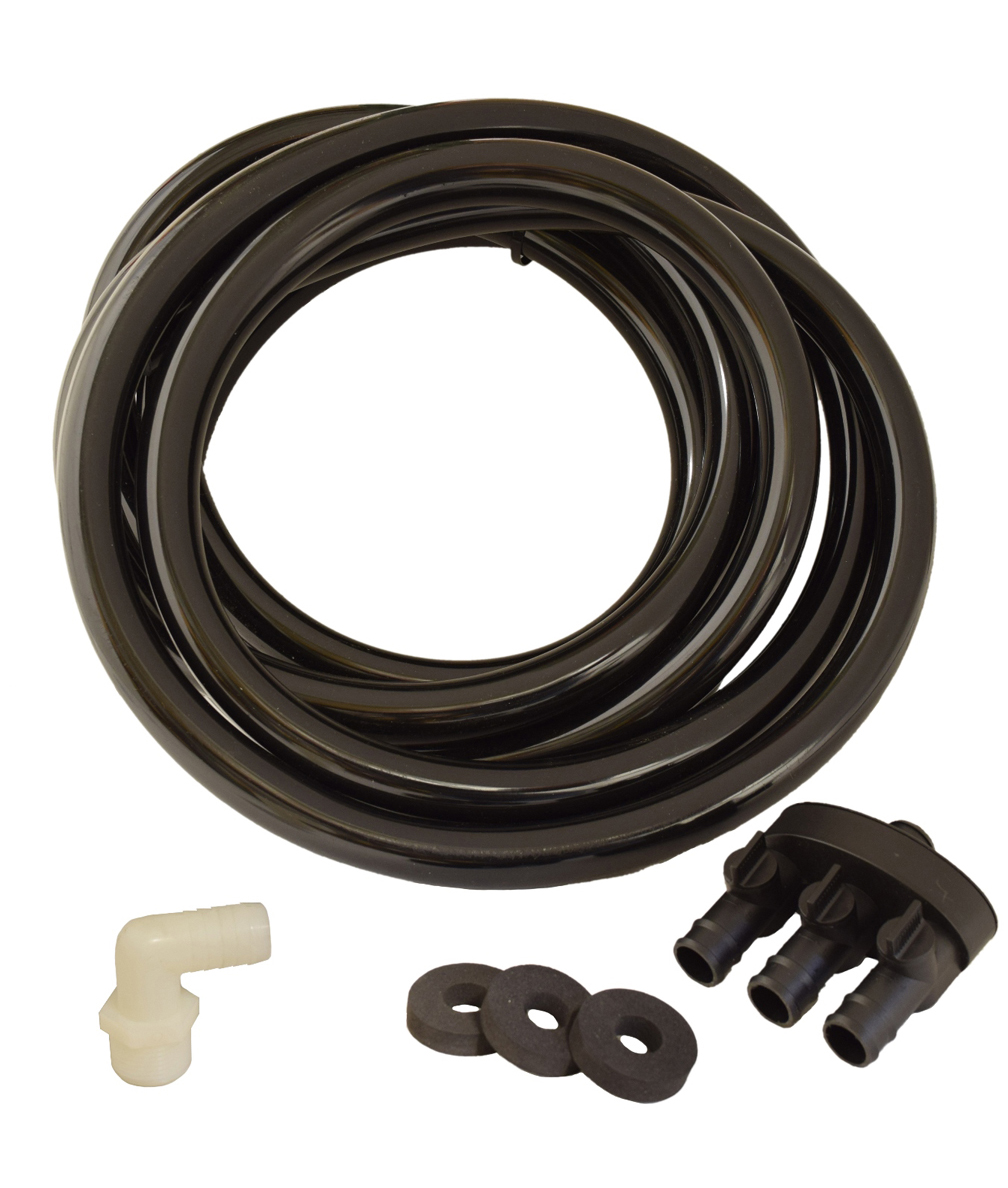 Plumbing kit for Basalts - Triple line with 3-way splitter and friction ...