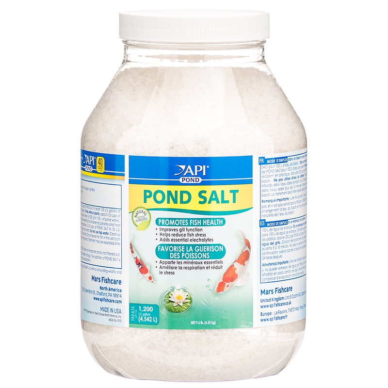 PondCare Pond Salt - 145oz Jar (9 Lb Size) - 156