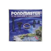 Pondmaster - LED 24-Light Ring w/Fountain Head - 02185