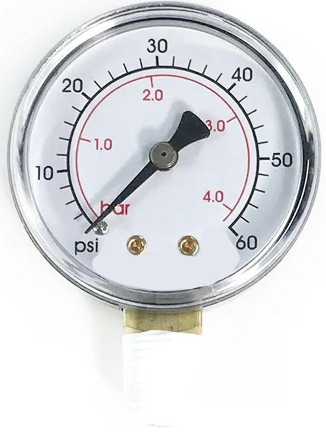 Pressure Gauge for the Aqua Ultraviolet Ultima II 1,000 - 20,000 Top ...