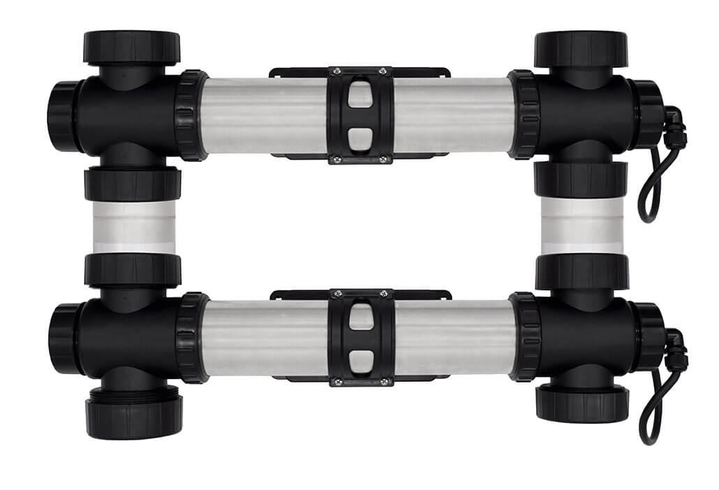 Pro-Clear Ultra Stainless Steel UV light - 2" unions in/out - 110 watt