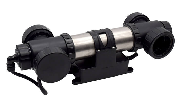 Pro-Clear Ultra Stainless Steel UV light - 2" unions in/out - 55 watt