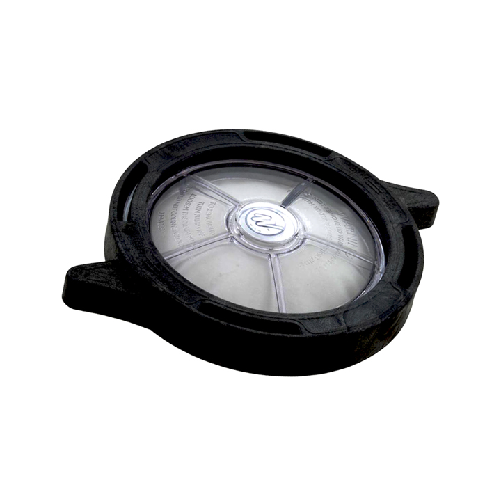 Replacement Clear LID, 6" TRAP SELF LOCKING - 319-4100