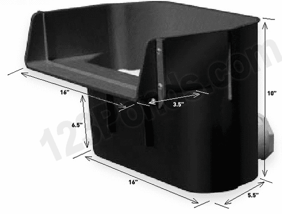 Savio 16" Waterfall FilterWeir - F050