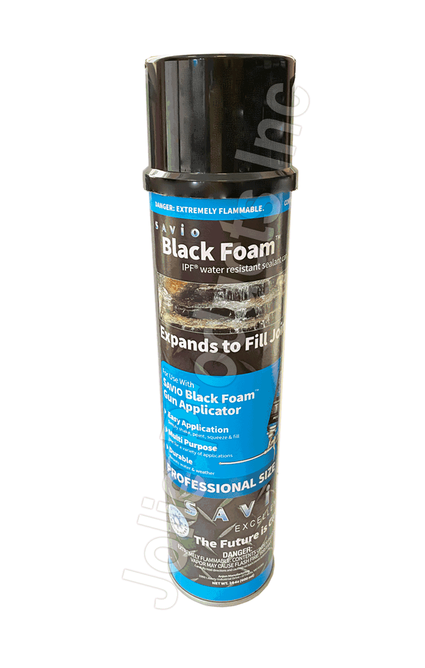 Savio - Black Waterfall Foam - 24oz - Cartridge ( Requires Foam Gun ...