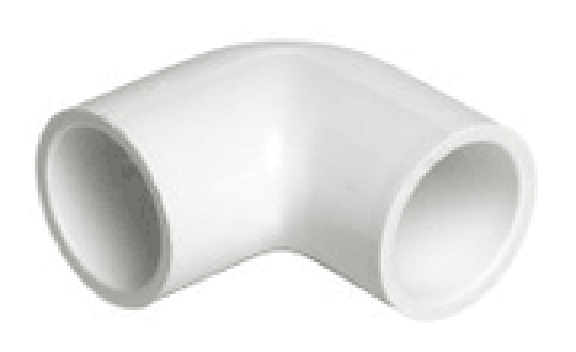 Schedule 40 PVC - 90 Elbow - 1-1/2" SxS - 406-015