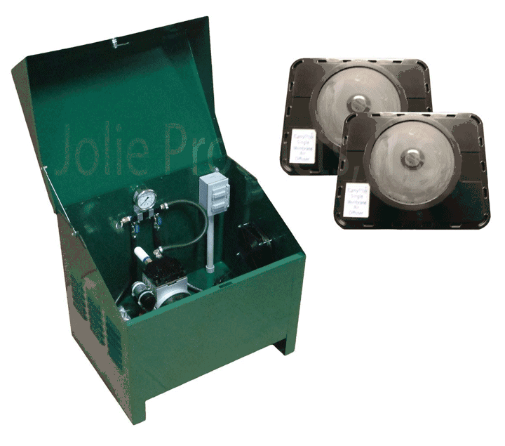 Stratus - Rocking Piston DELUXE Pond Aeration System - 1/4 HP Kit w/ 2 ...