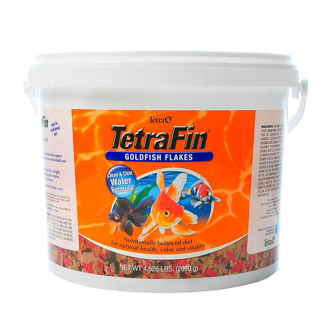 TetraFin - Goldfish Flakes - Flake Fish Food - 4.52LB - (2050 g ...