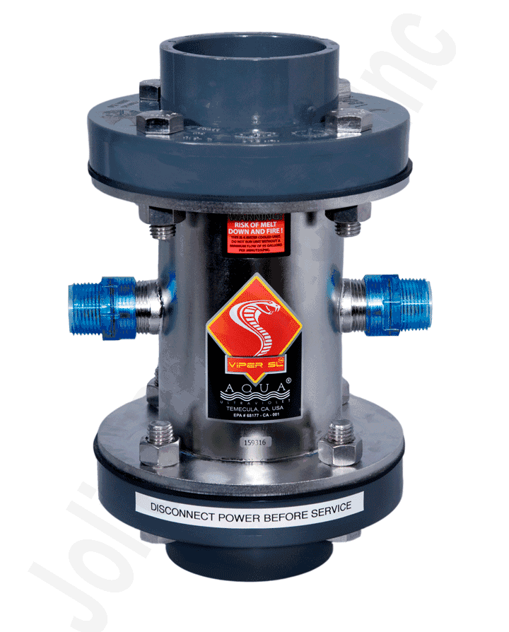 Viper 400 Watt Unit, 3", Stainless Steel, With Flow Switch, 220V/60Hz ...