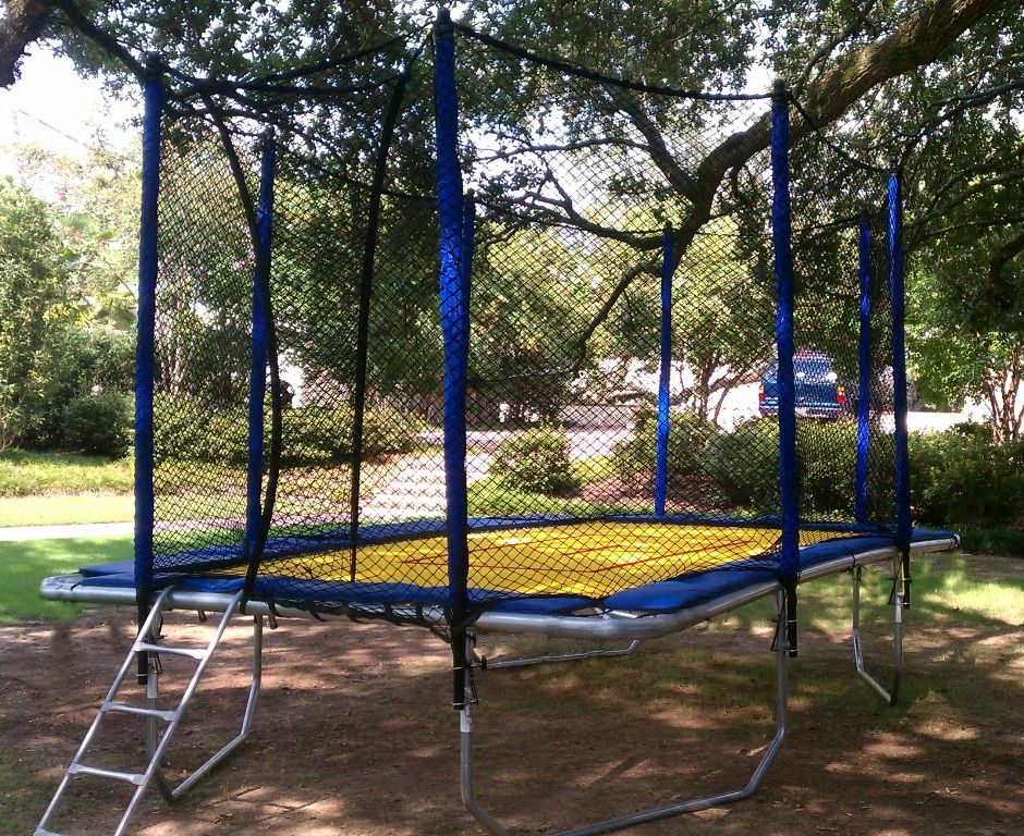 10x17 Commercial Trampoline & Enclosure - DISCONTINUED