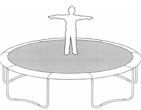 13' HEDSTROM Trampoline Parts (Model# 10136)