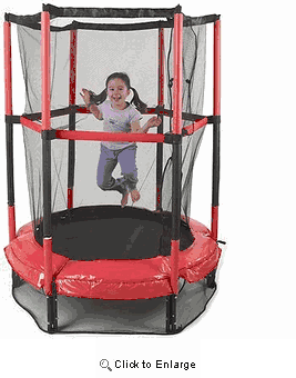 My First Trampoline and Enclosure