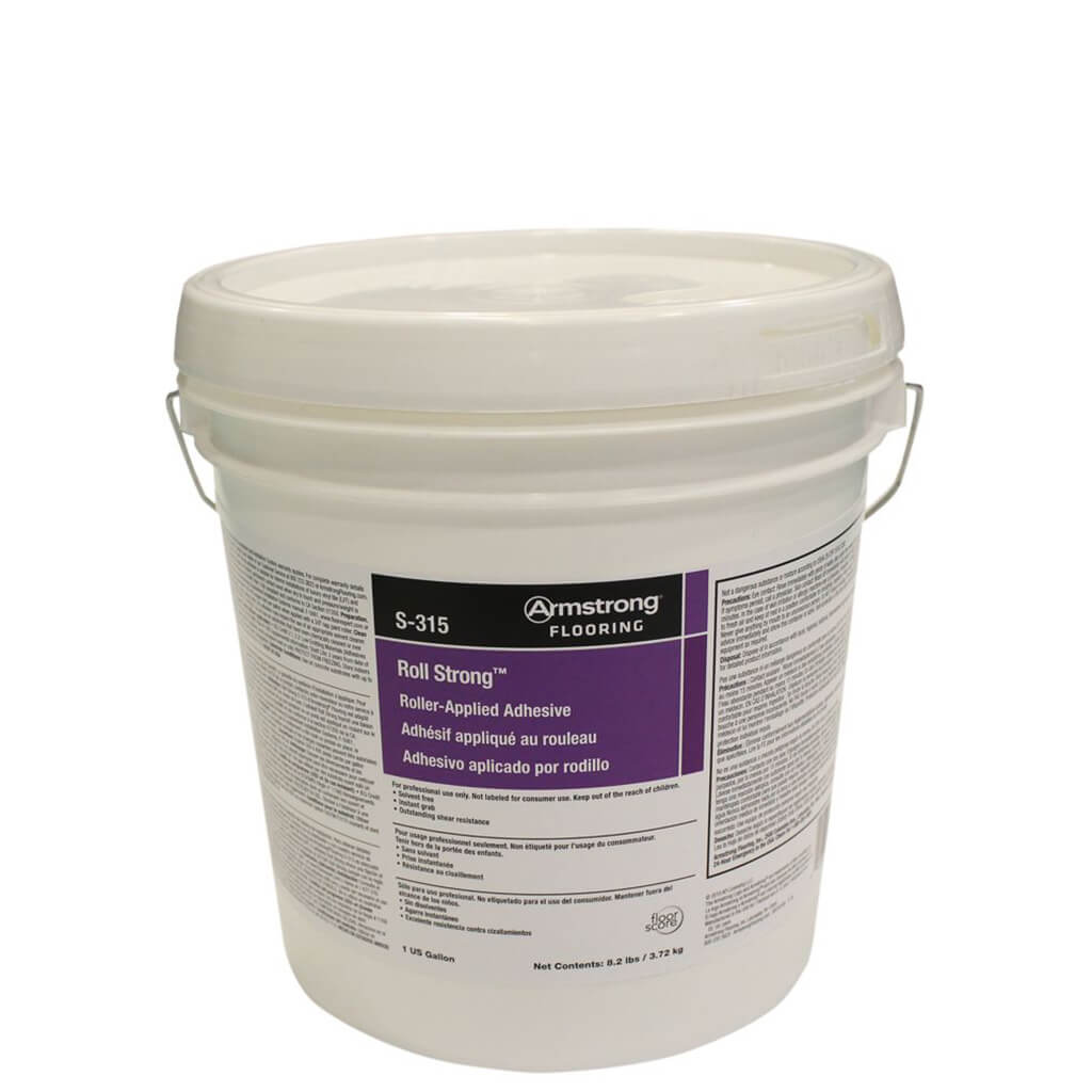 S-315 - 4Gal - Roll Strong Adhesive - LVT | Armstrong Flooring