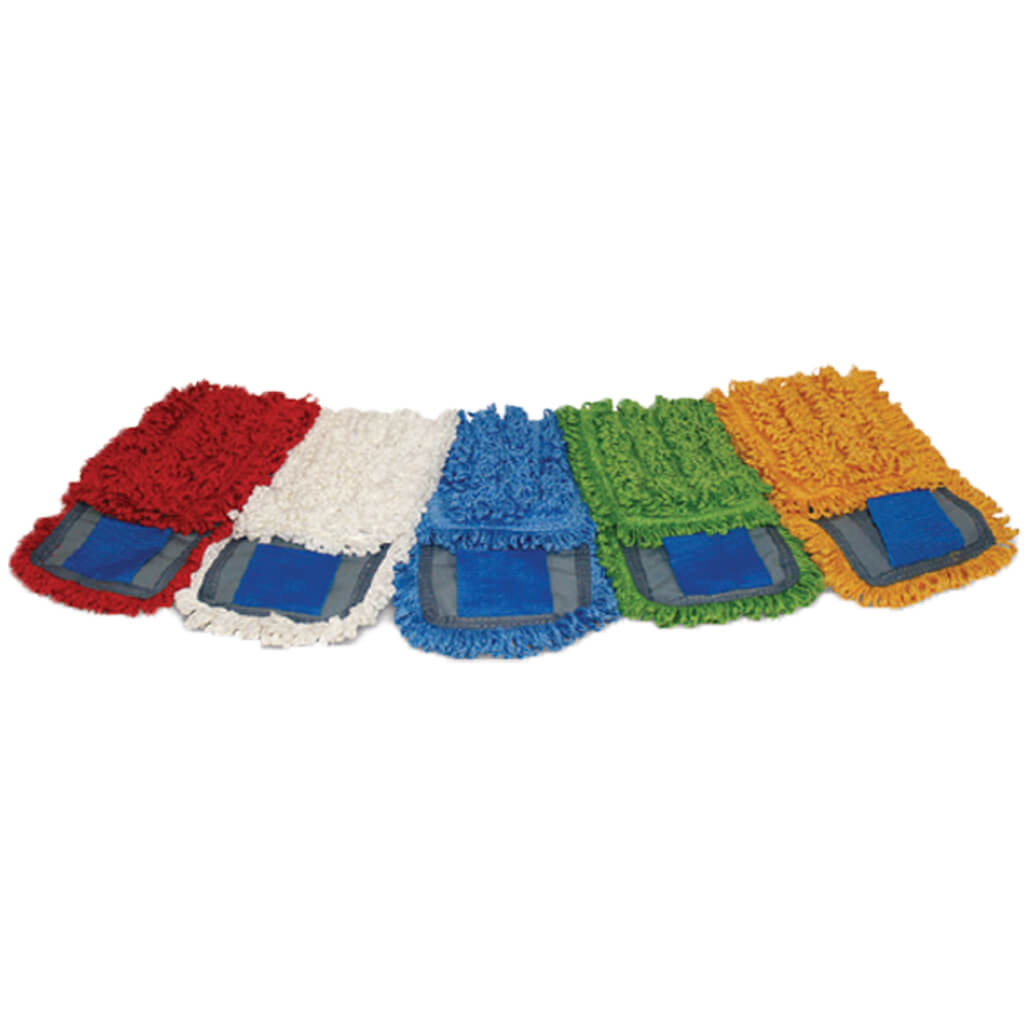 Blue Tab Mop Pad Cover | 1877floorguy.com