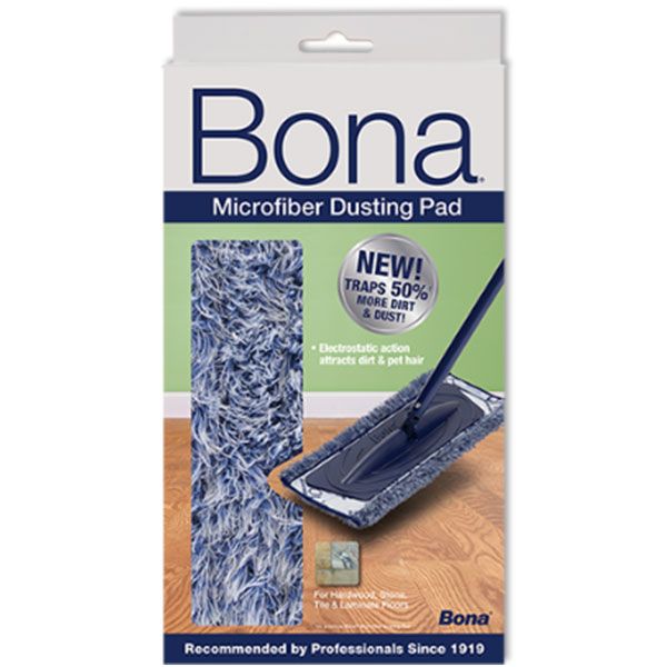 Bona Microfiber Dusting Pad fits a 4 x15 Mop Head