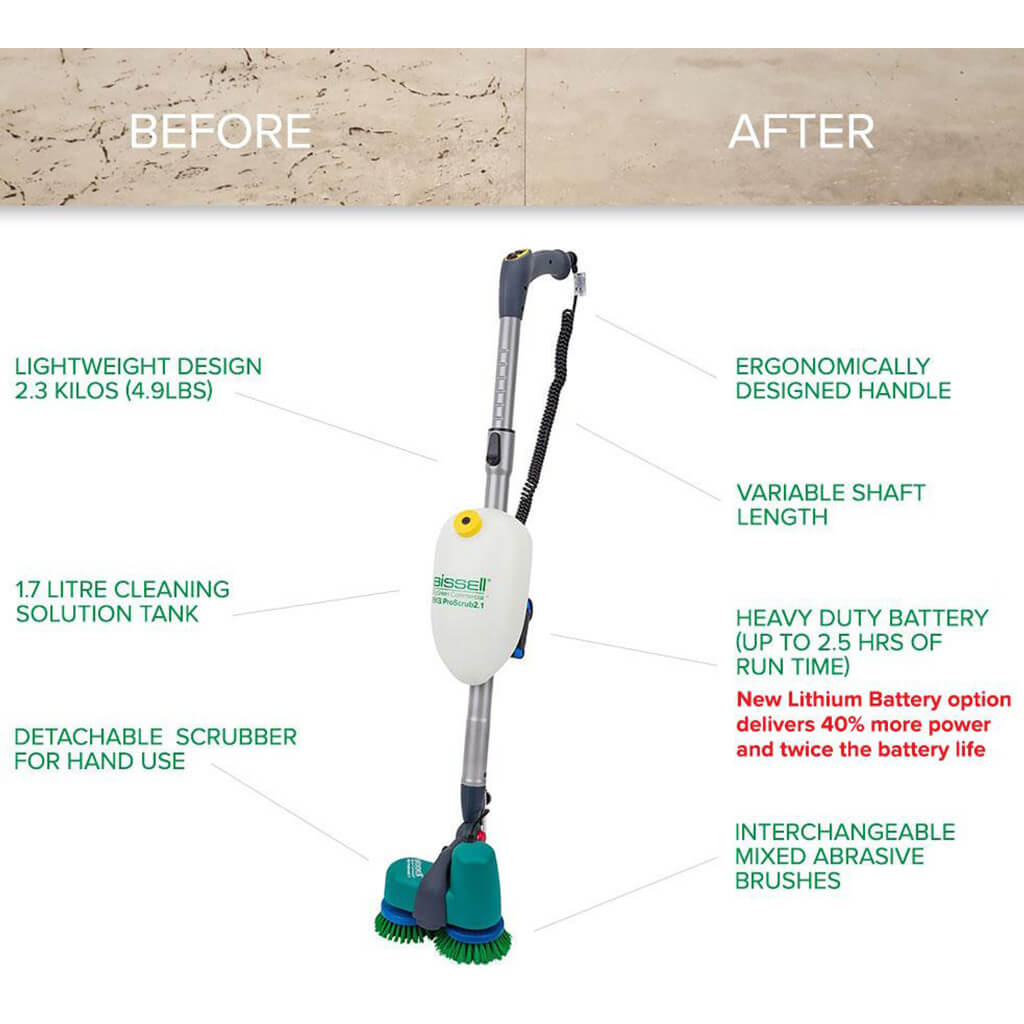 ProScrub 2.1 - portable scrubber - Bissell | 1877floorguy