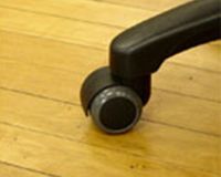 Caster Covers - rolling desk chairs & stools | 1877floorguy.com