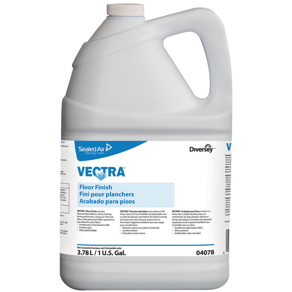 Diversey Vectra Floor Finish - 04078 - 1 Gallon