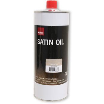 Kahrs Satin Oil White 01, 1 LiterSatin Oils
