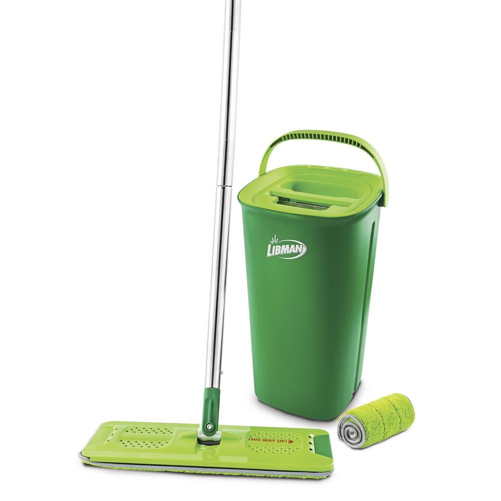 Libman Rinse N' Wring Microfiber Mop System