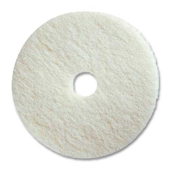 Prime Source 17" White Super Polishing Pad for high-gloss