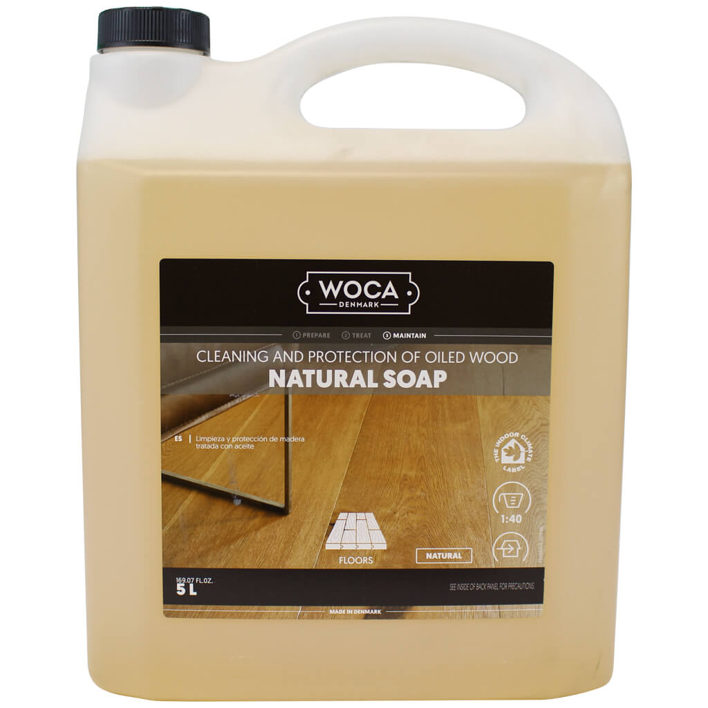 Wood Soap 5L Natural Conc - Woca Oil Floor | 1877floorguy.com