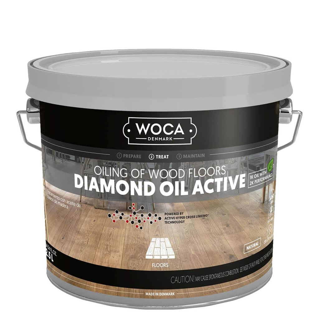 Natural Diamond Oil Active - Woca - 2.5L | 1877floorguy.com