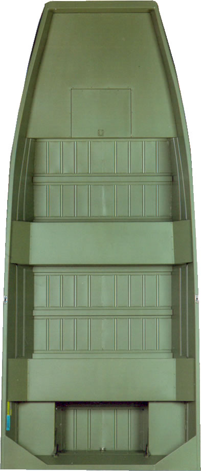 13' Wide Jac Boat
