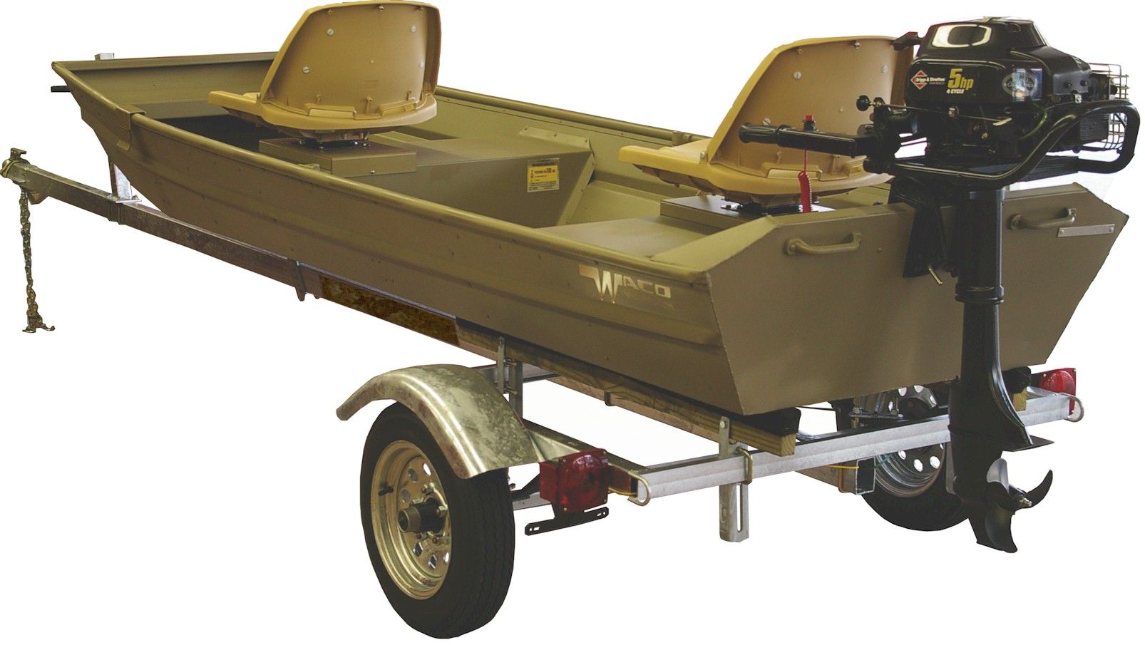 1432-12 Jon Boat &Trailer Package