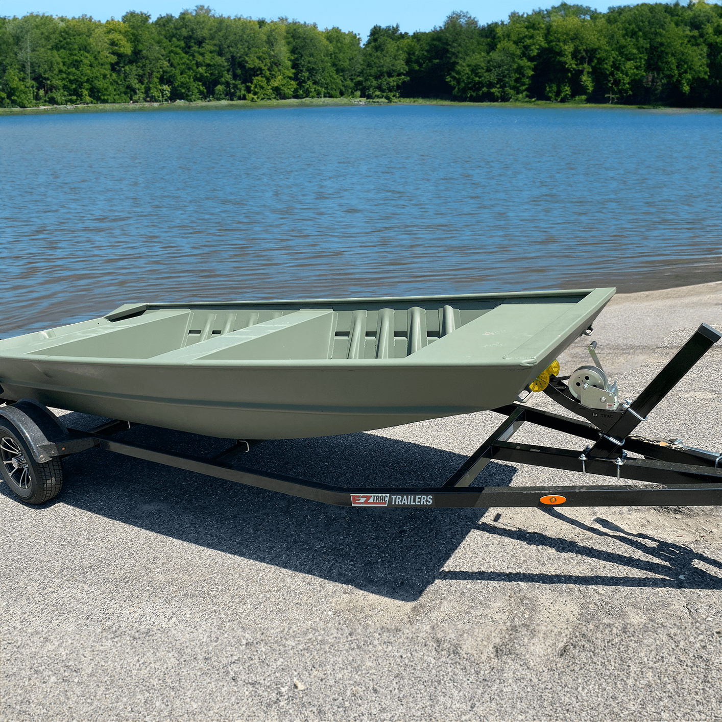 16' x 48" Welded Jon Boat