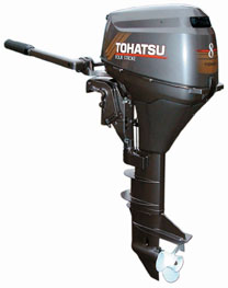 2004 Tohatsu 8HP 4-Stroke Outboard Motor
