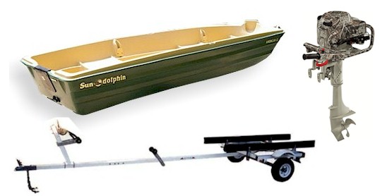 2012 American 12 Jon Boat BMT Package