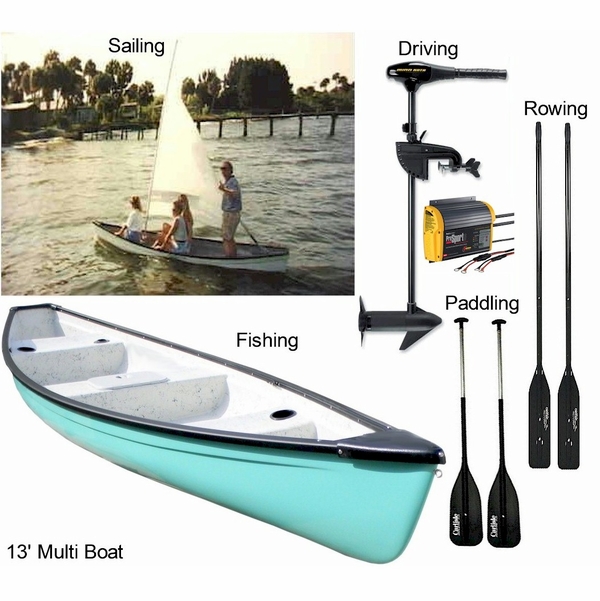 13' 6" Old River Square Stern Canoe