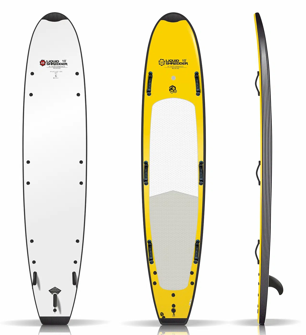 9’0 HD RESCUE LS SOFTBOARD/Yellow