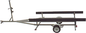 Aluminum A Class Catamaran Trailer