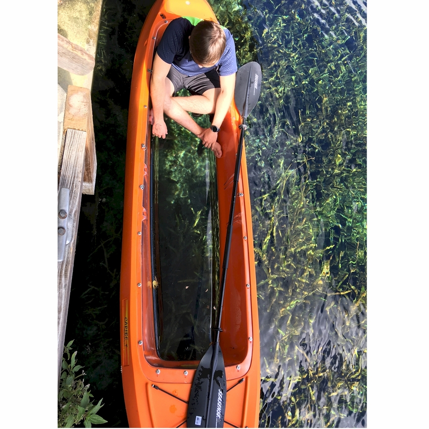 Caribe Clear Bottom Kayak