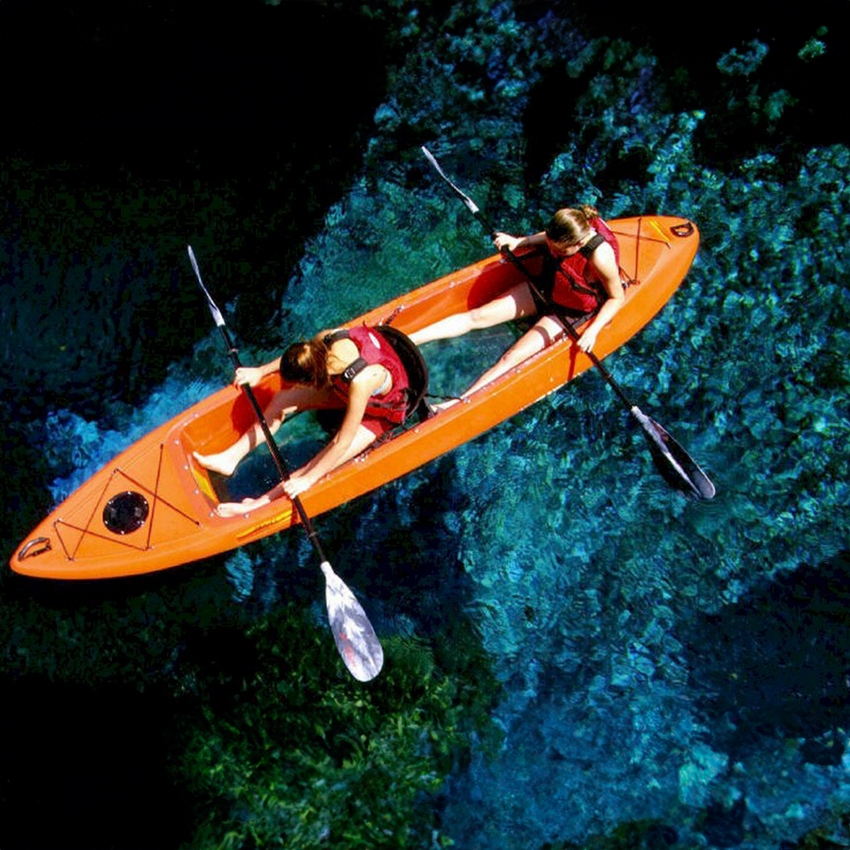 Caribe Clear Bottom Kayak