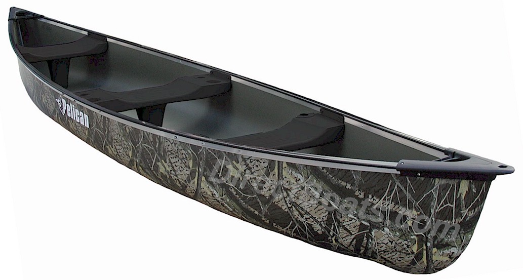 Colorado camo canoe w/ paddles