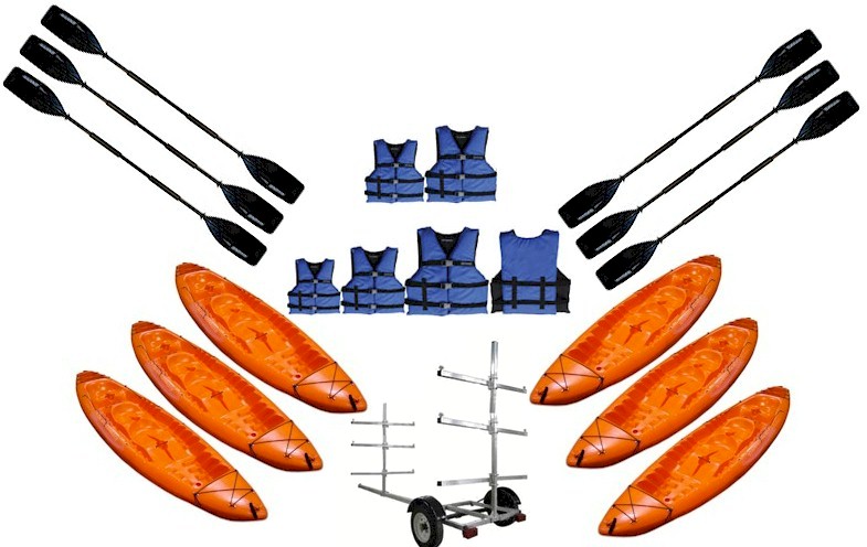 Commercial Kayak Rental Package
