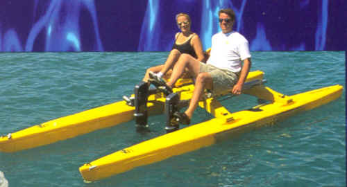 Double Catamaran Pedal Boat