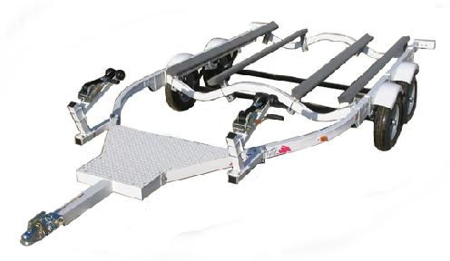 Double Low Profile PWC Trailer w/ Tandem Axle