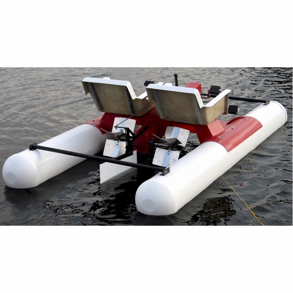 Fiberglass Pontoon Pedal Boat