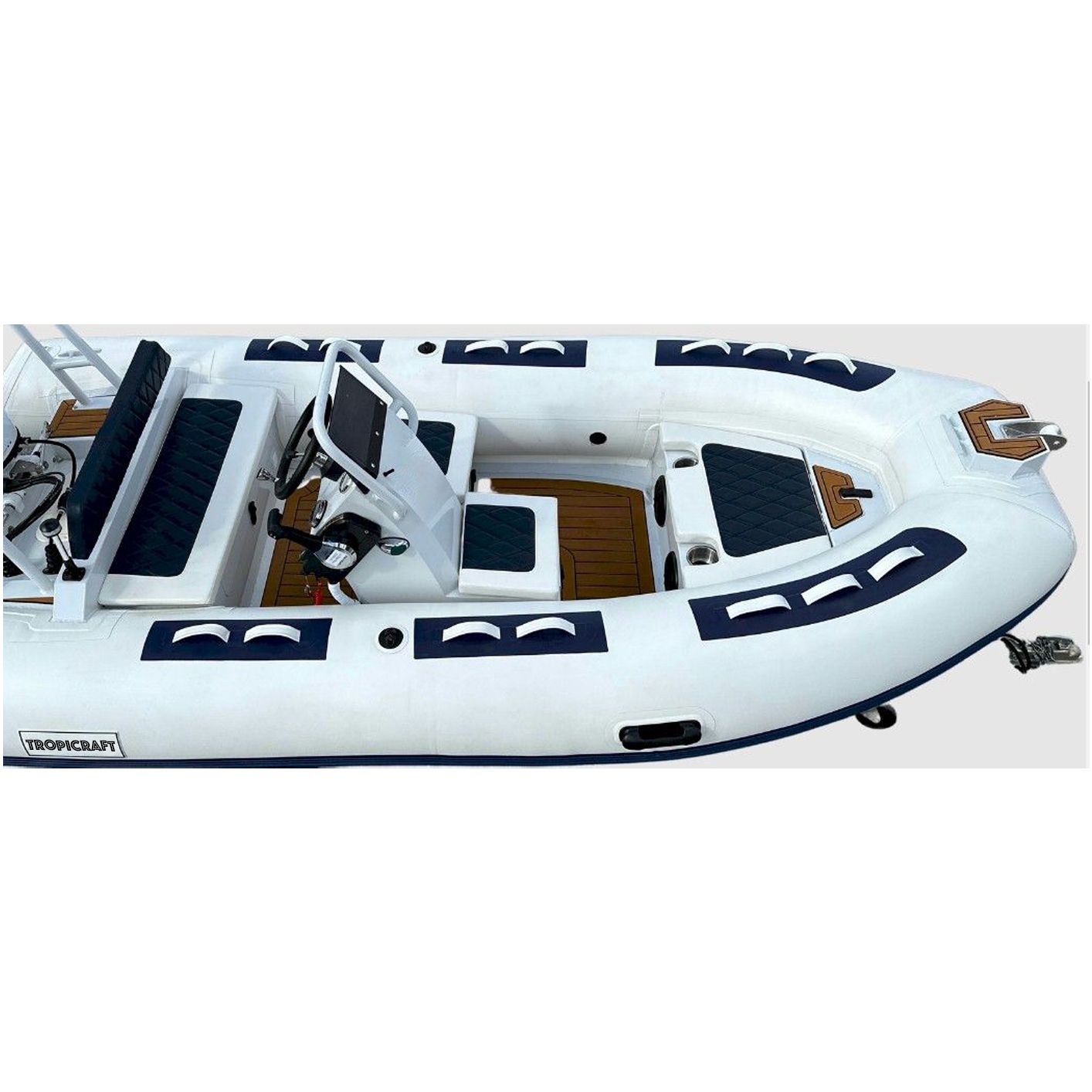 Tropicraft 390 Inflatable Boat w/ 30HP