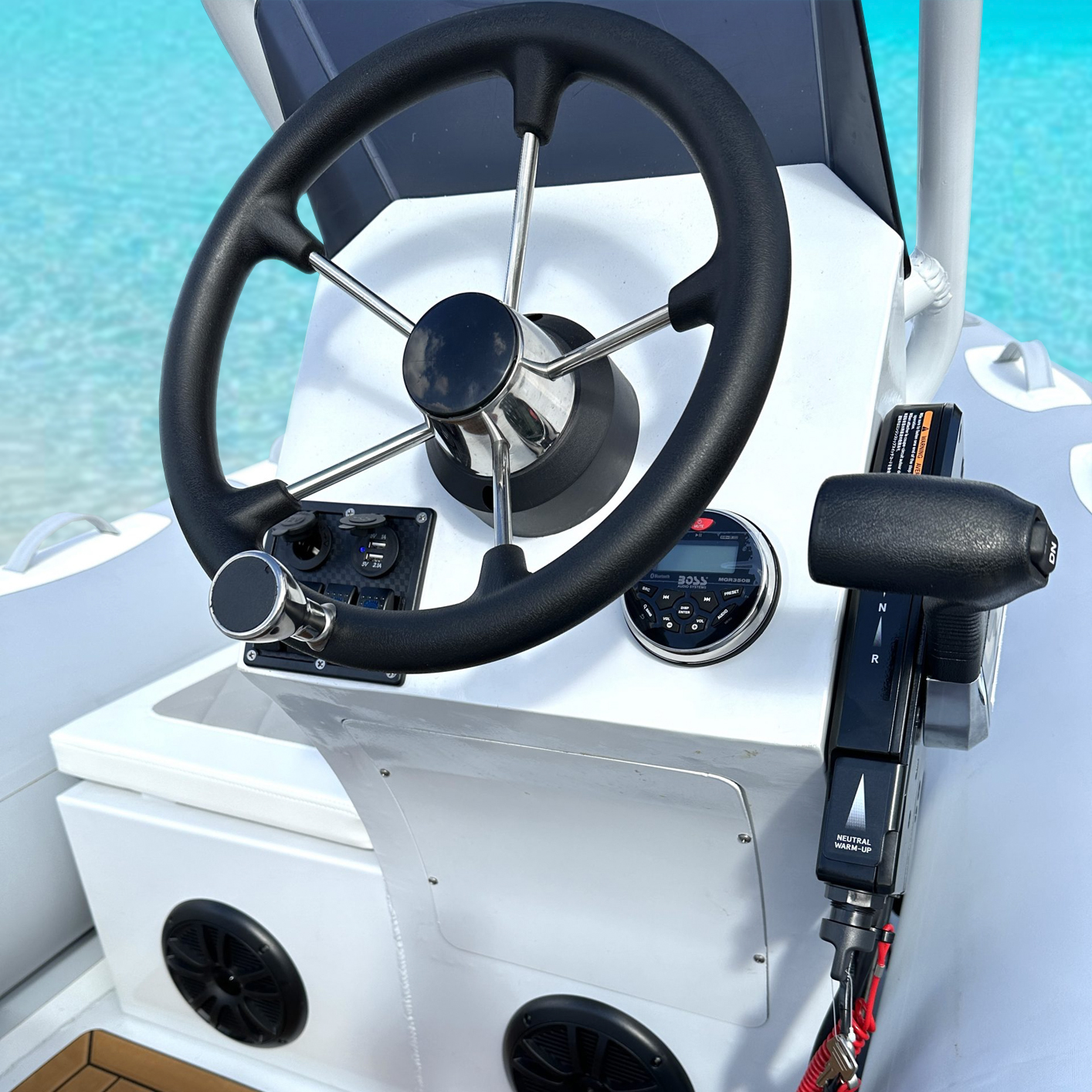 Tropicraft 360 Inflatable Boat w/ 25HP