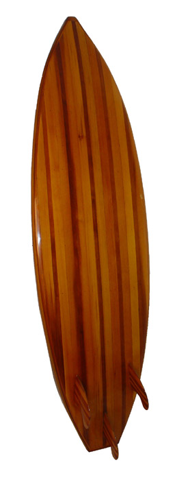 Hollow wood Resin Surf Board