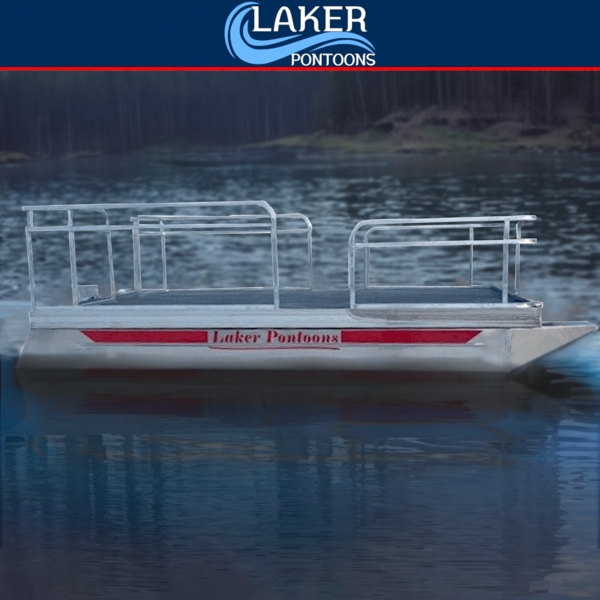 Laker 712 DLX Mini Pontoon
