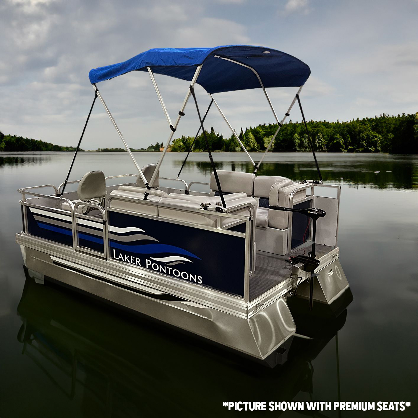 Laker 712 DLX Mini Pontoon
