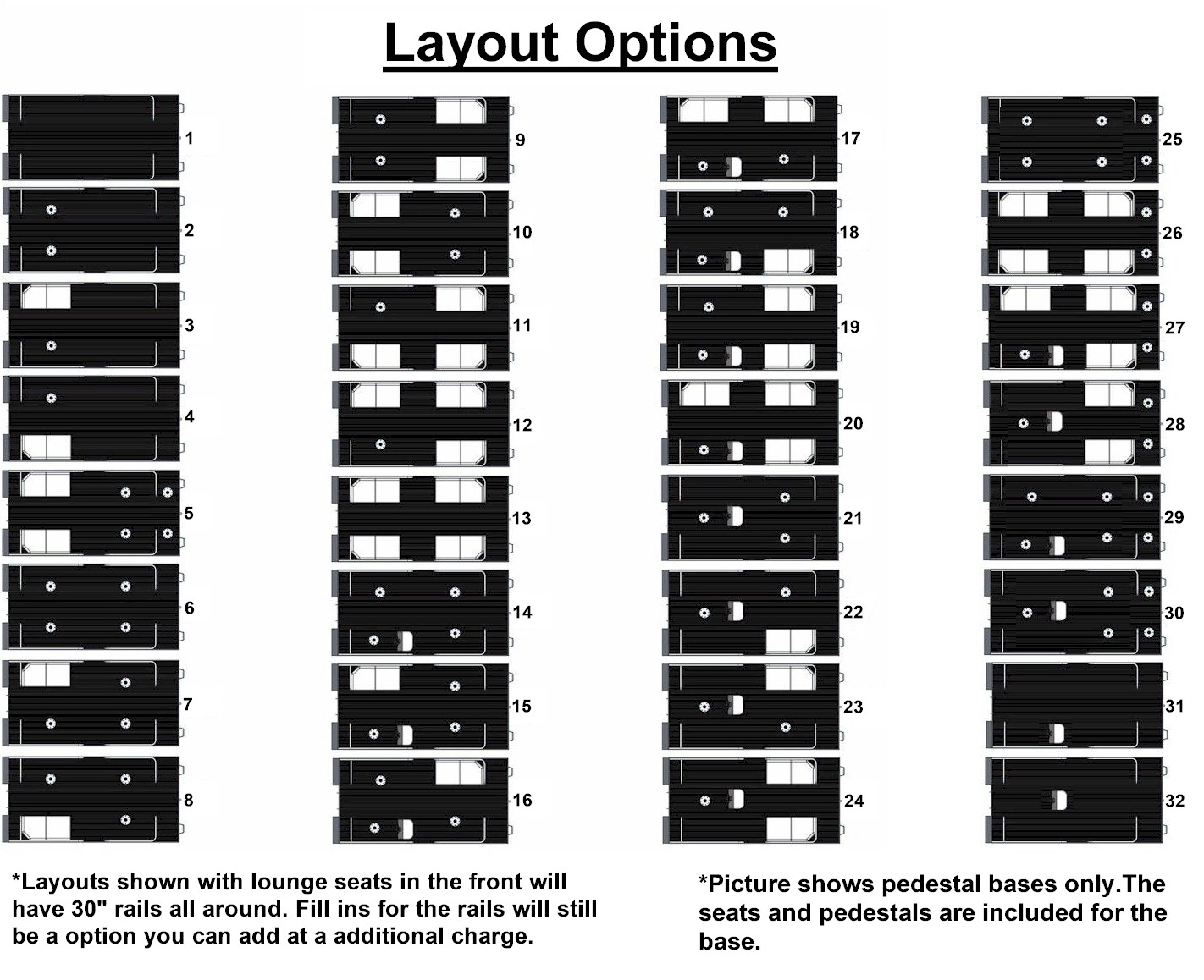 Laker 714 Basic Pontoon Boat