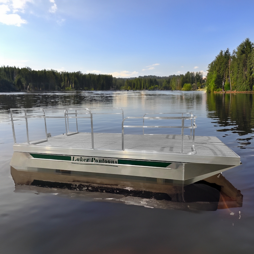 Laker 714 Basic Pontoon Boat